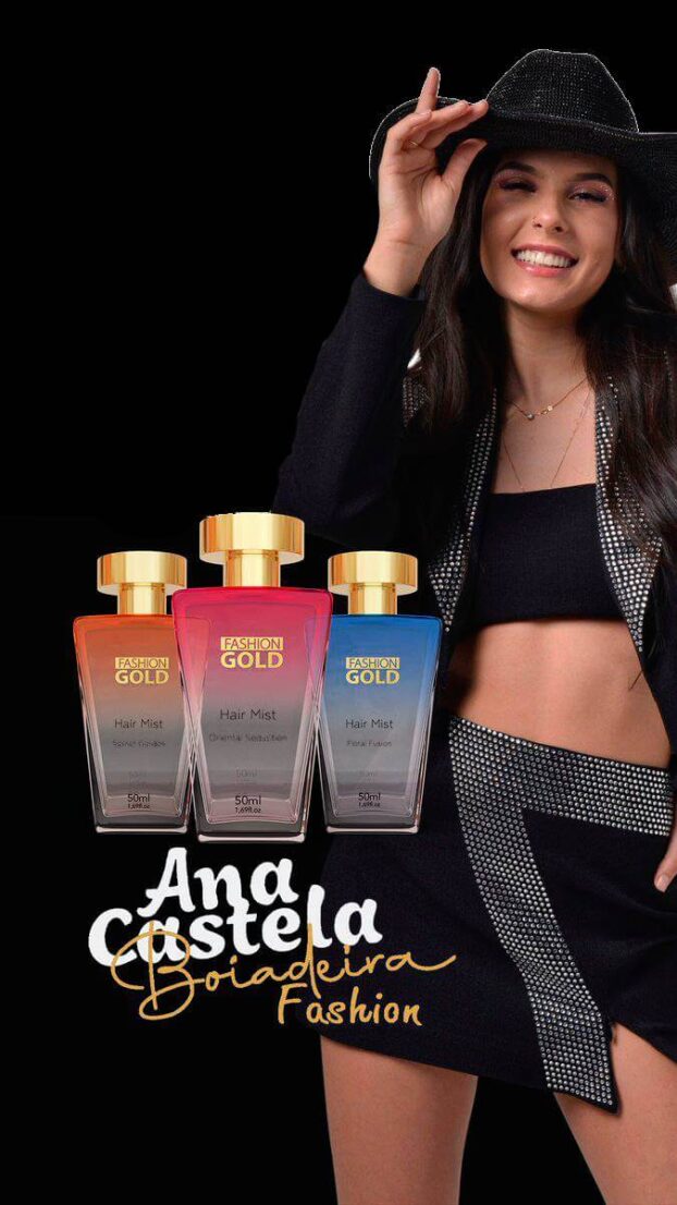 Coleção Ana Castela: 3 Perfumes Capilares 50ml